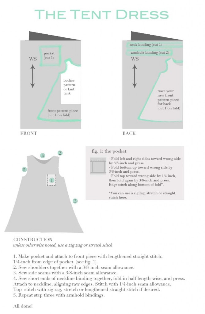 Sewing for Me: The Summer Salvation Dress (aka The Tent Dress) + Quick ...